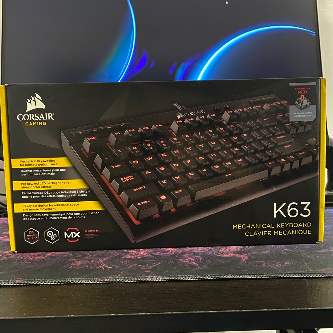 Corsair K63 (Wired), Computers & Tech, Parts & Accessories, Computer ...