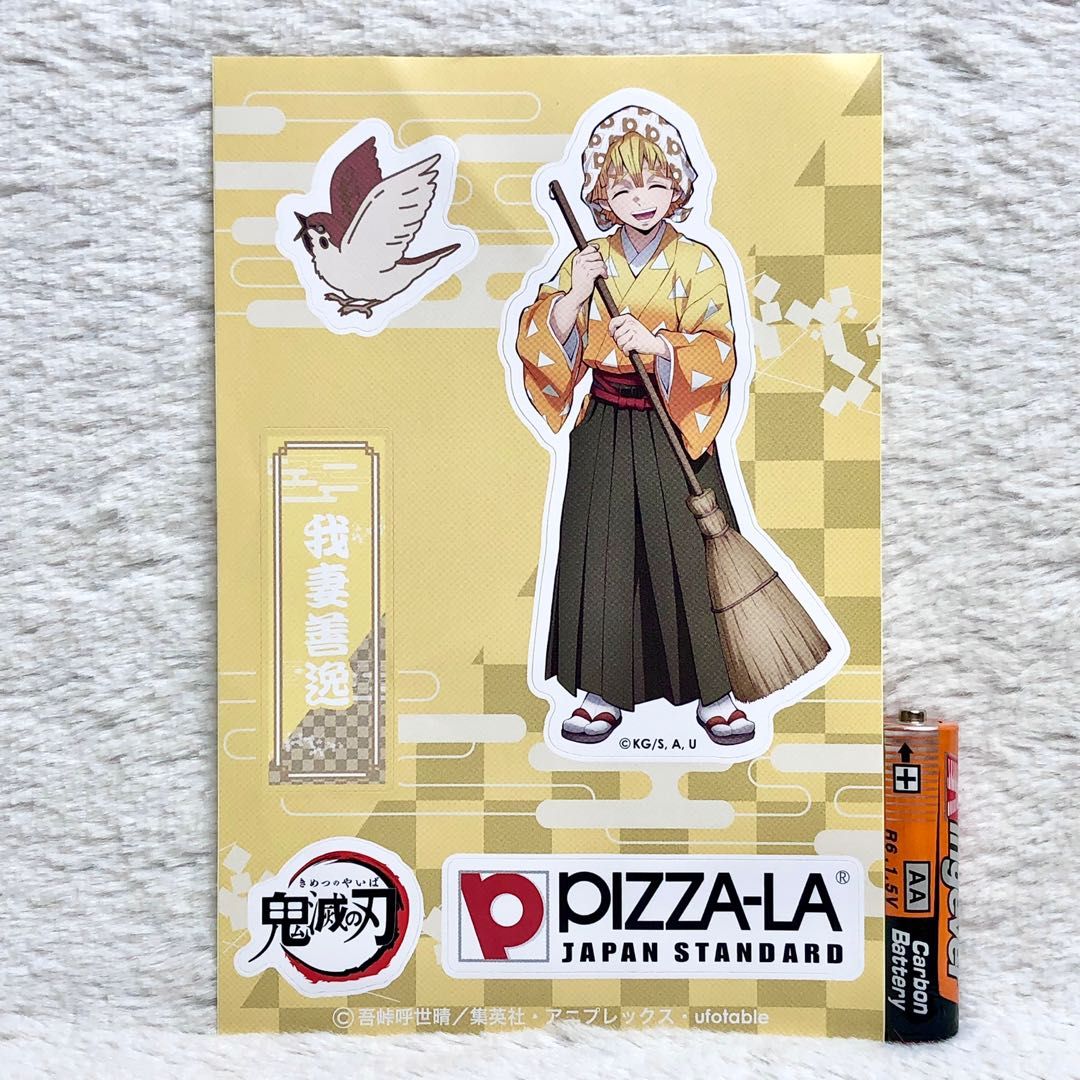 Demon Slayer Kimetsu no Yaiba Sticker Zenitsu Anime Merch Japan ...