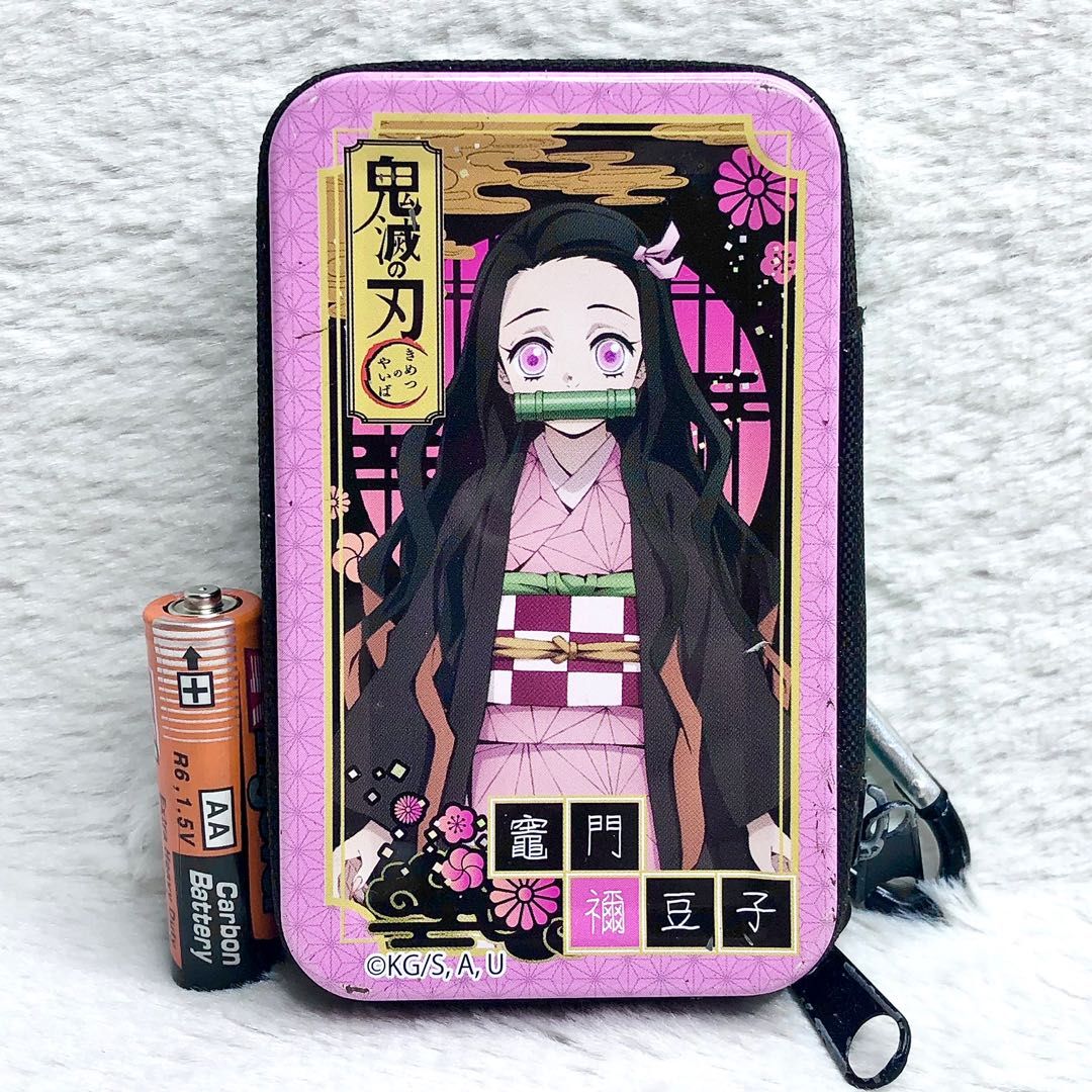 Demon Slayer Nezuko Tanjiro Kamado Case Coin Purse Anime Merch Japan ...