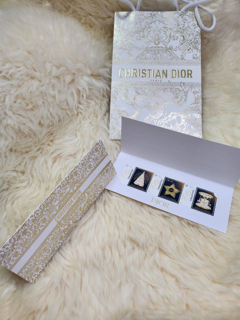 Dior Singapore Postage Stamp Set - Authentic 2023, Hobbies & Toys ...