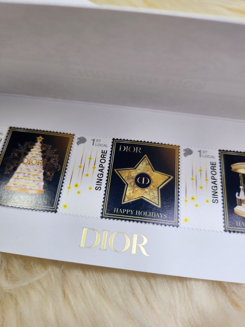 Dior Singapore Postage Stamp Set - Authentic 2023, Hobbies & Toys ...