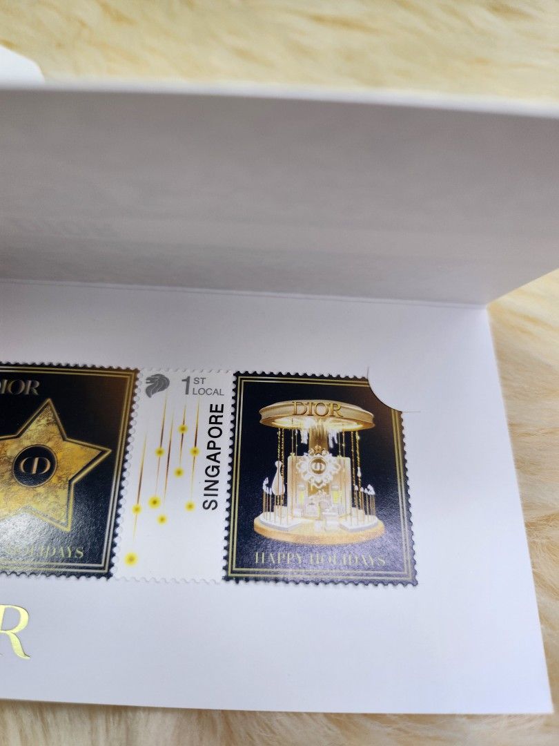 Dior Singapore Postage Stamp Set - Authentic 2023, Hobbies & Toys ...