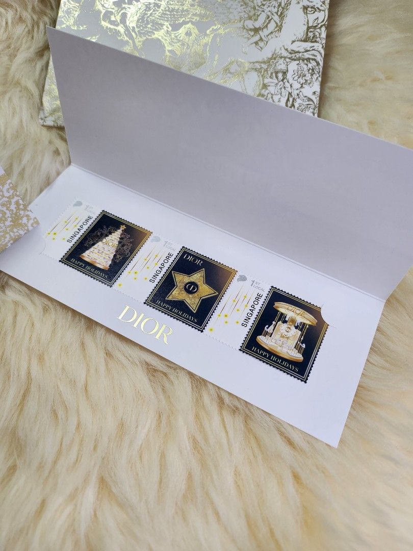 Dior Singapore Postage Stamp Set - Authentic 2023, Hobbies & Toys ...