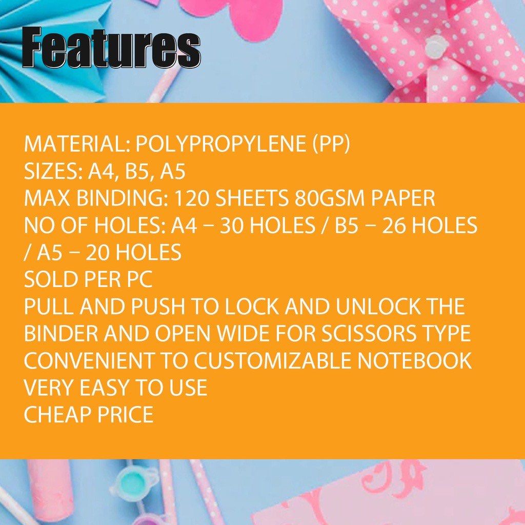 Take all 280 DIY Notebook Coil Scissor binder, Hobbies & Toys ...