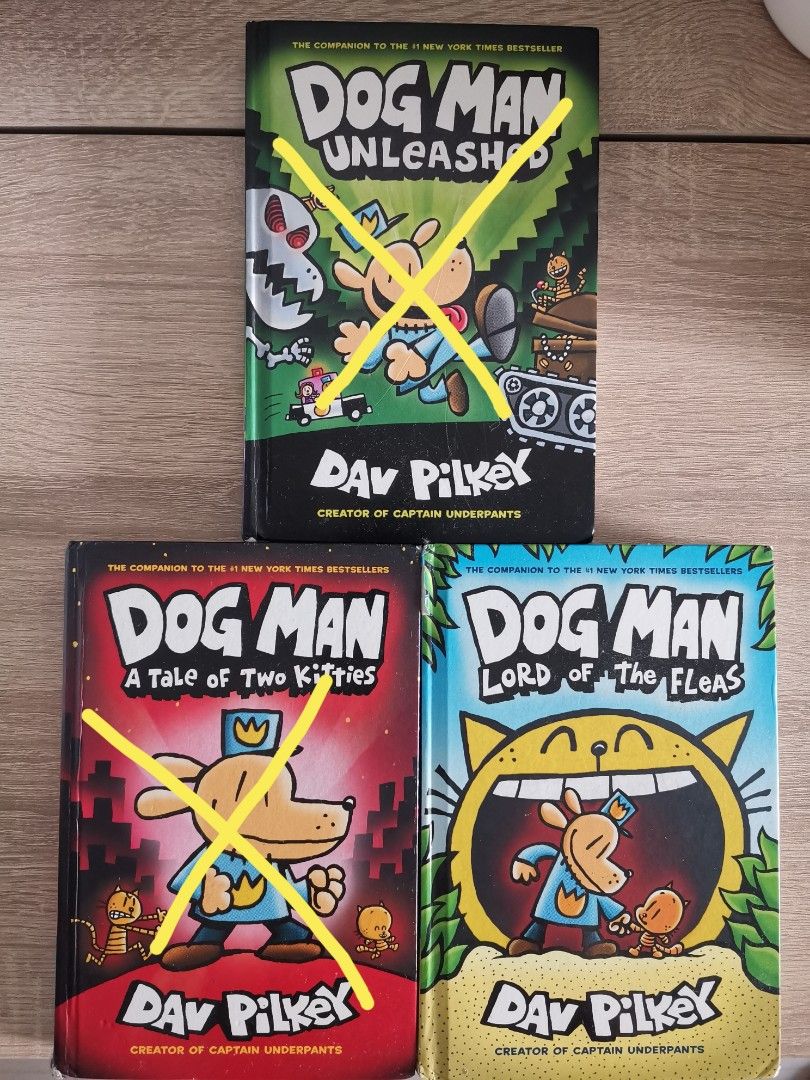 Dog Man story book, Hobbies & Toys, Books & Magazines, Children's Books ...
