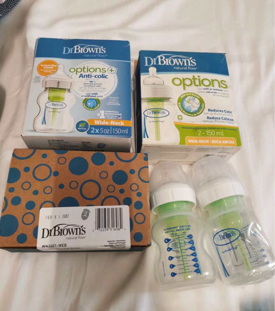Dr Browns milk bottle, Babies & Kids, Nursing & Feeding, Breastfeeding ...