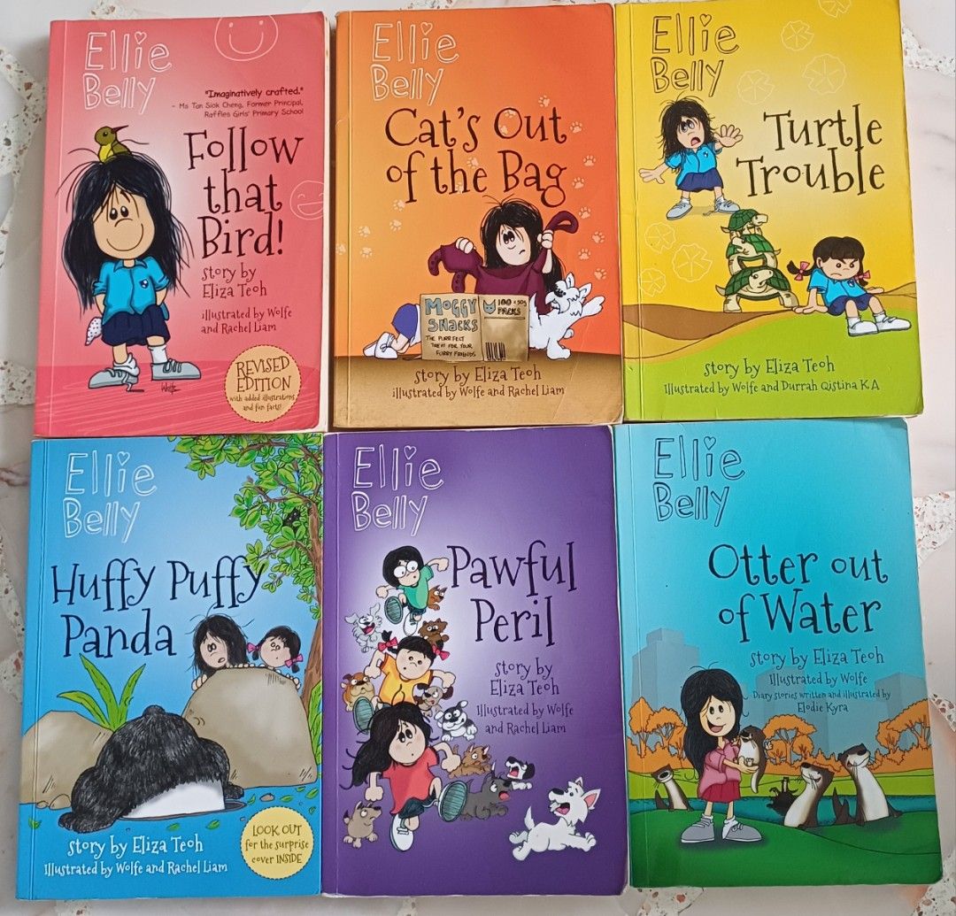 Ellie Belly Storybooks, Hobbies & Toys, Books & Magazines, Children's ...