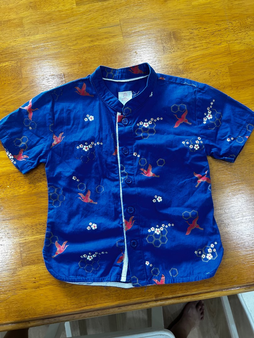 Elly boy shirt, Babies & Kids, Babies & Kids Fashion on Carousell