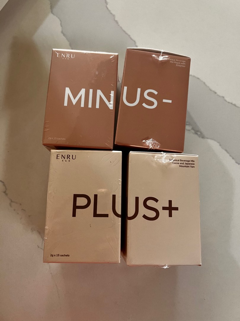 Enru + & -, Health & Nutrition, Health Supplements, Vitamins ...