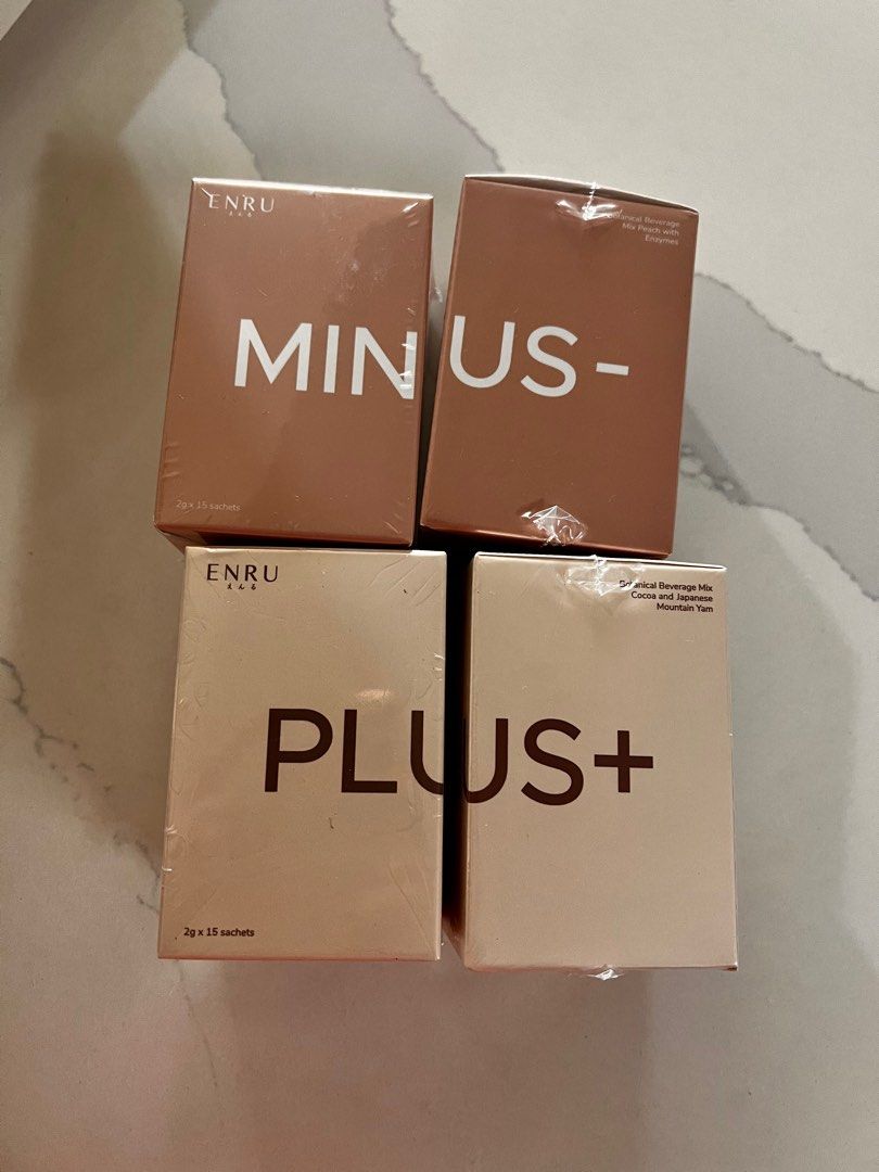 Enru + & -, Health & Nutrition, Health Supplements, Vitamins ...