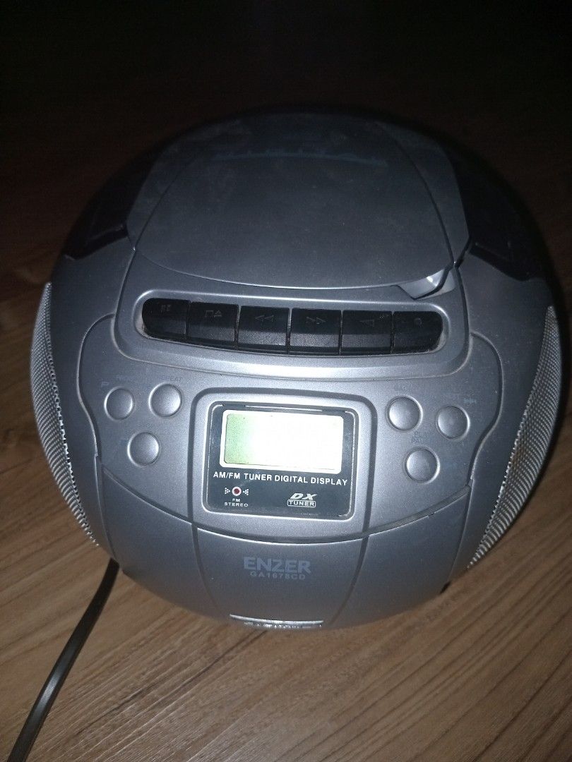 ENZER GA1678 Cd/Tape/Radio player, Audio, Portable Music Players on ...