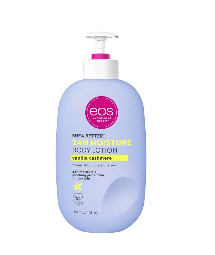 eos vanilla cashmere body lotion shea butter 473ml, Beauty & Personal ...