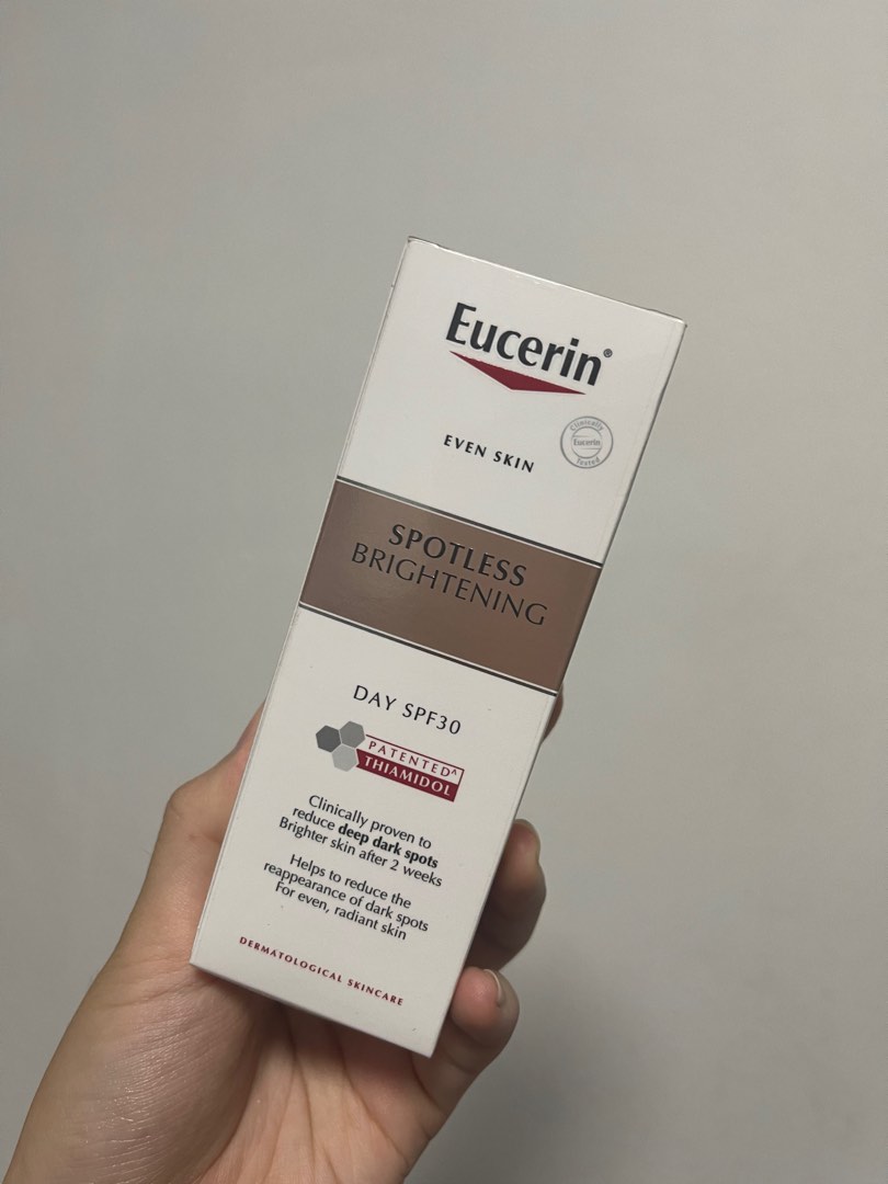 Eucerin Spotless Brightening Day SPF30, Beauty & Personal Care, Face ...
