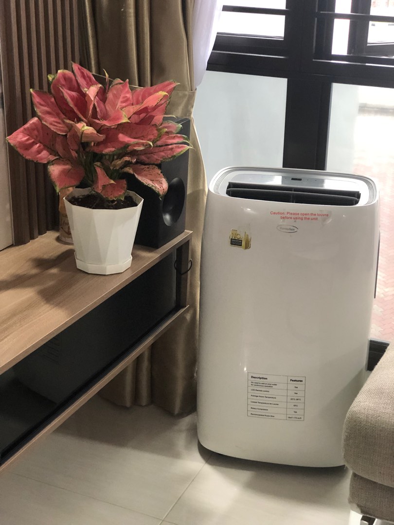 EuropAce Portable Aircon 12000 BTU, TV & Home Appliances, Air Conditioners & Heating on Carousell
