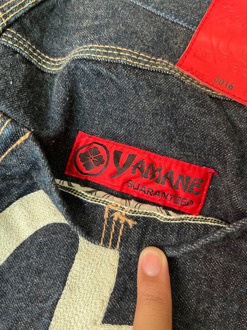 EVISU YAMANE SELVEDGE DENIM BAGGY, Men's Fashion, Bottoms, Jeans on ...
