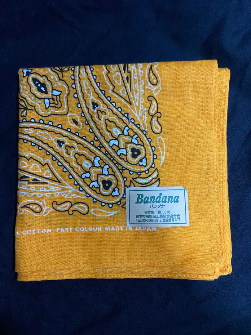 fast color bandana made in japan, Men's Fashion, Watches & Accessories ...