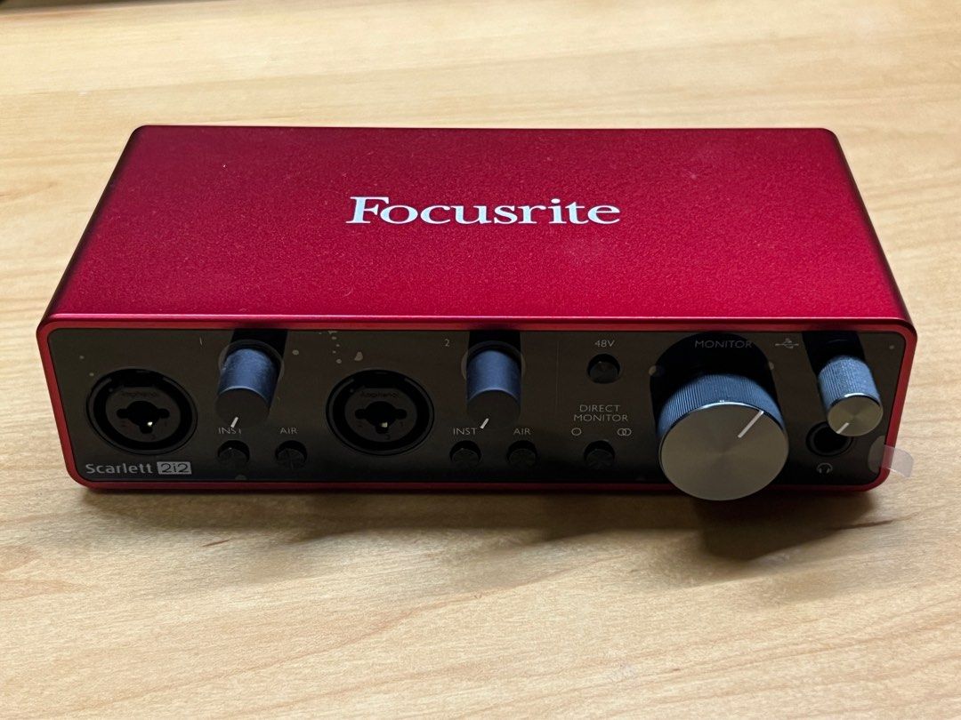Focusrite Scarlett 2i2 3rd Gen, Audio, Portable Audio Accessories on ...