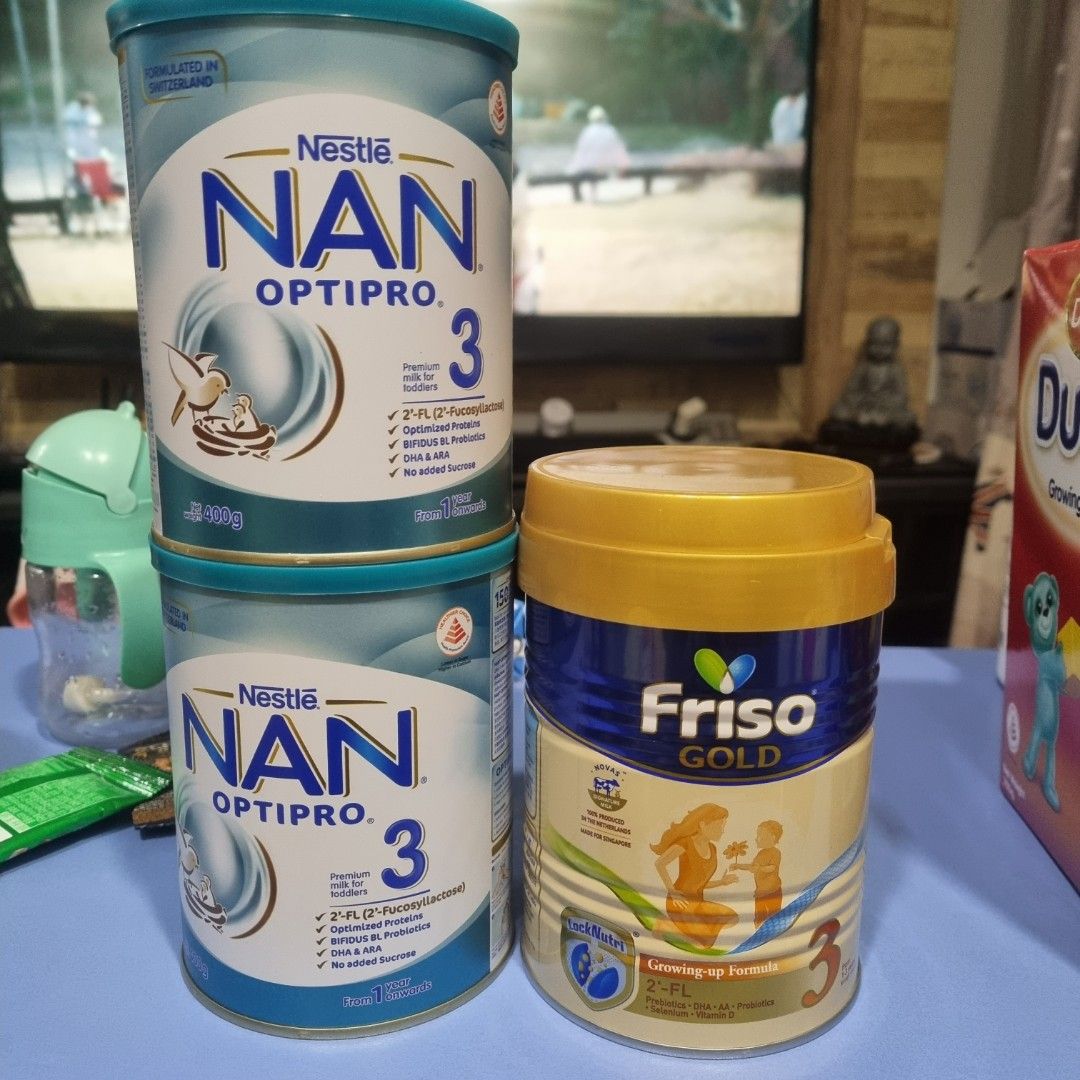 Friso Gold 3, Nan Optipro 3, Babies & Kids, Nursing & Feeding, Weaning ...