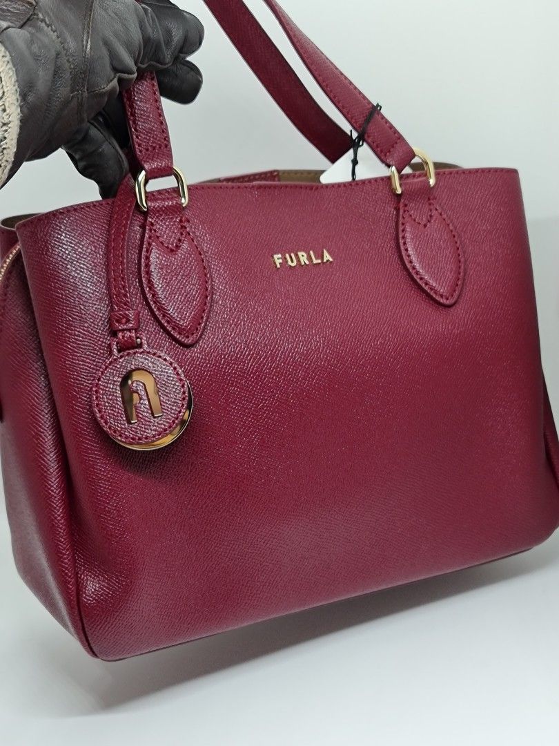 Furla Minerva Tote Bag With Leather Strap, Luxury, Bags & Wallets on ...
