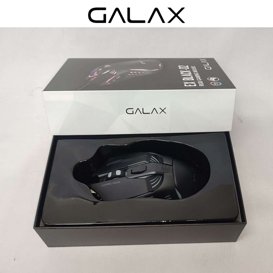 Galax Ex Black-02 RGB Gaming Mouse, Computers & Tech, Parts ...