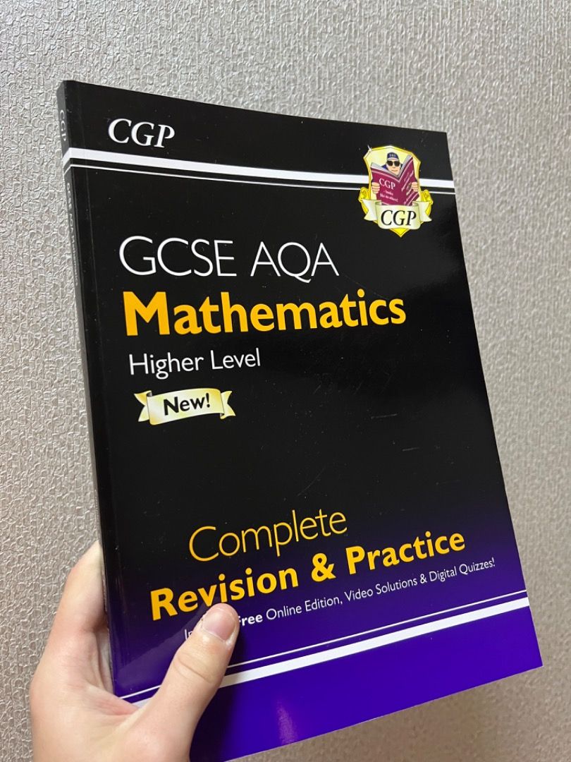 GCSE AQA MATHS, 興趣及遊戲, 書本 & 文具, 教科書 - Carousell