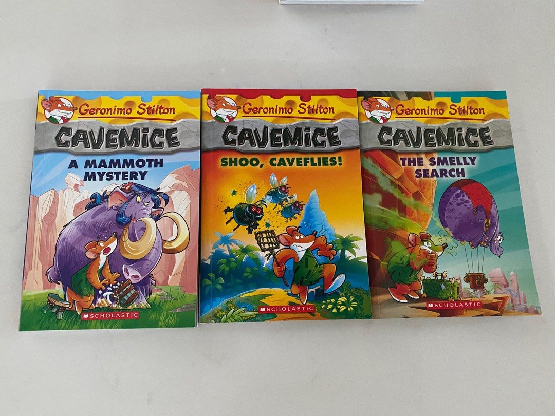 Geronimo Stilton Cavemice 1 to 15 series, Hobbies & Toys, Books ...