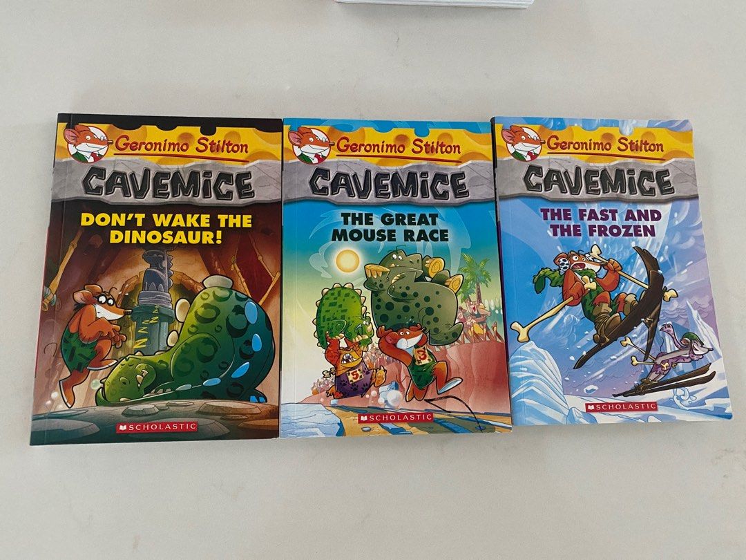 Geronimo Stilton Cavemice 1 to 15 series, Hobbies & Toys, Books ...