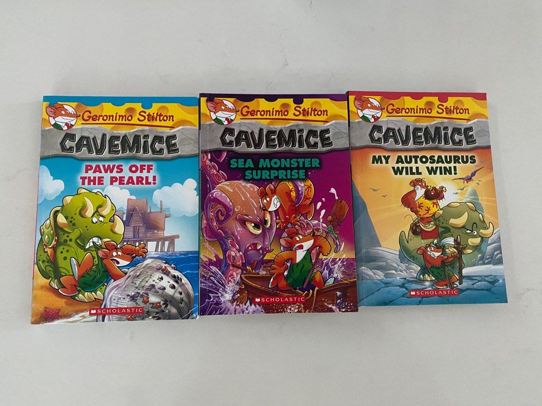 Geronimo Stilton Cavemice 1 to 15 series, Hobbies & Toys, Books ...