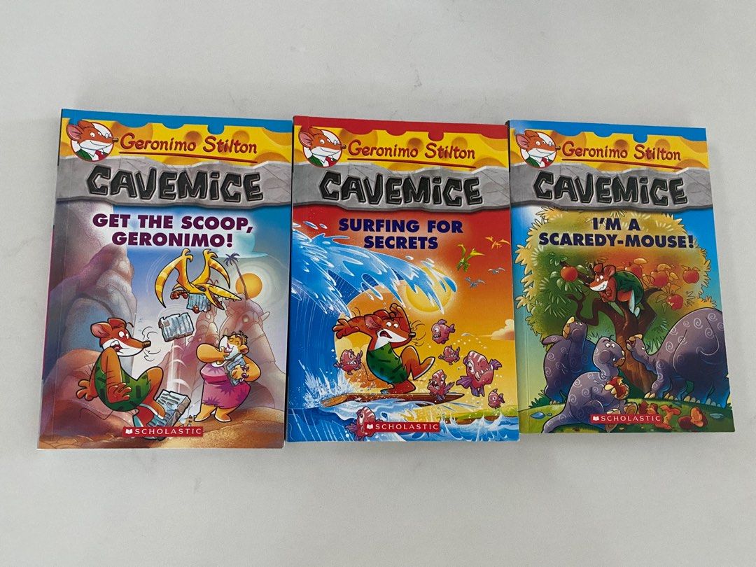 Geronimo Stilton Cavemice 1 to 15 series, Hobbies & Toys, Books ...