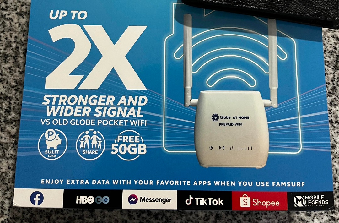 Globe Wifi 200 MBPS, Mobile Phones & Gadgets, Other Gadgets on Carousell