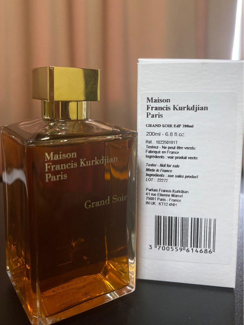 Grand Soir 200ml (Tester), Beauty & Personal Care, Fragrance ...