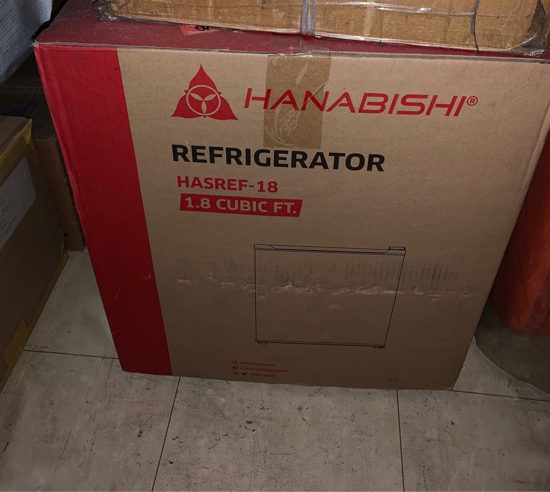 Hanabishi Hasref-18 single door refrigerator, TV & Home Appliances ...