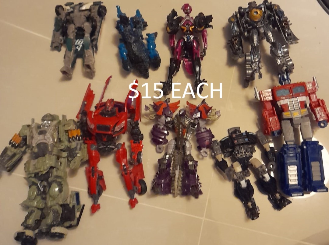 Hasbro Transformers action figures (Assorted), Hobbies & Toys, Toys ...