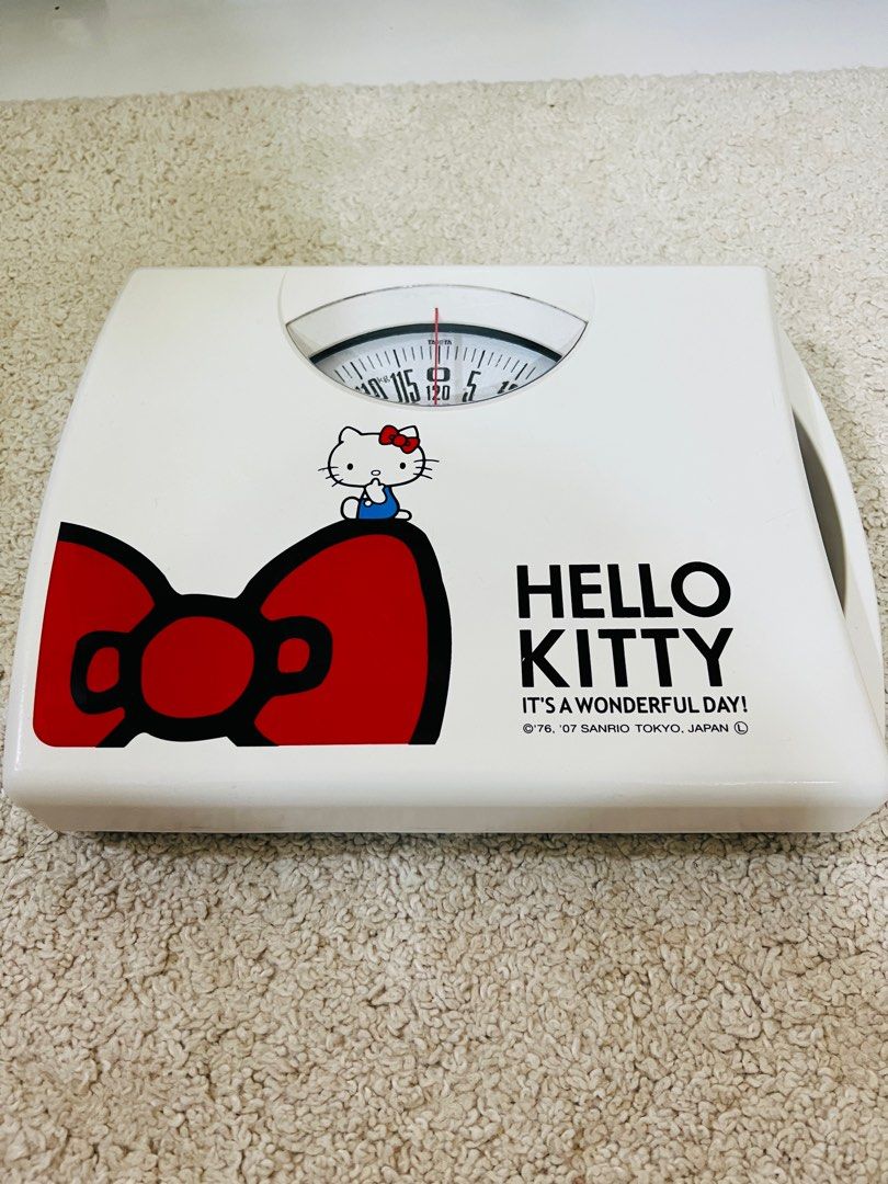 Hello Kitty Body Weight Scales Japan Tanita brand, Furniture & Home ...