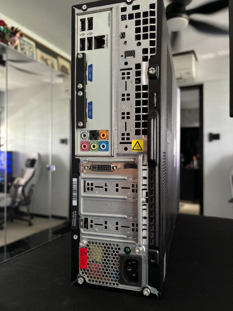 HP Pavilion Slimline Desktop Computer PC CPU Processor intel i5 Storage SSD 256GB 8GB Nvidia ...