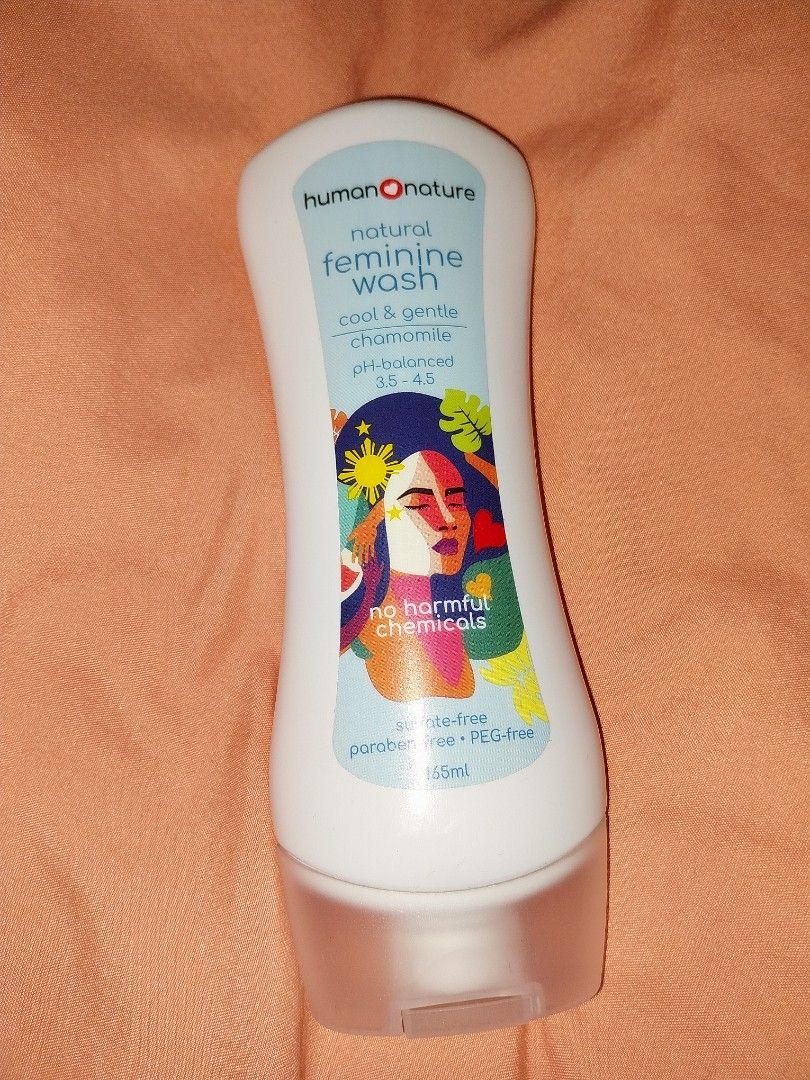Human Nature Cool & Gentle Feminine Wash in Chamomile 165ml, Beauty & Personal Care, Sanitary ...