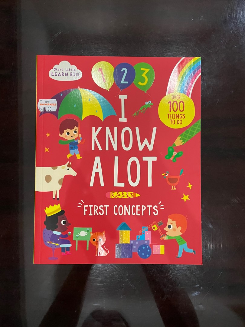 I know a lot children book, Buku & Alat Tulis, Buku Anak-Anak di Carousell