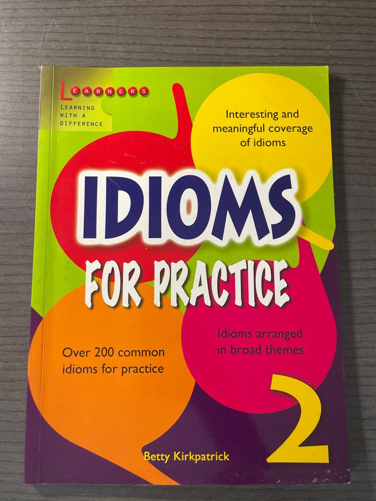 Idioms For Practice 2 and 3, Hobbies & Toys, Books & Magazines ...