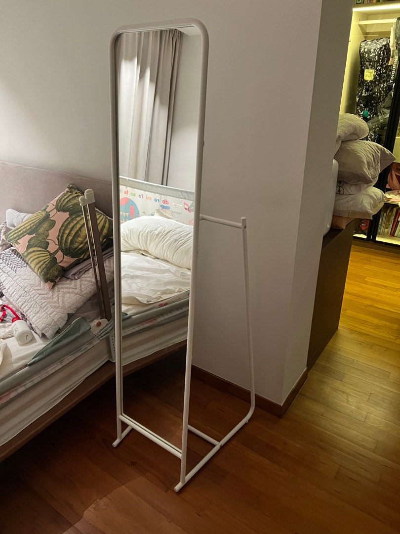 IKEA KNAPPER Standing Mirror, Furniture & Home Living, Home Decor ...
