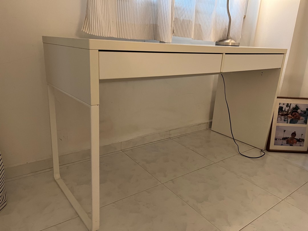 IKEA Study Table, Furniture & Home Living, Furniture, Tables & Sets on ...