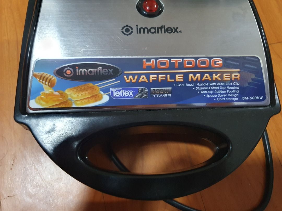 Imarflex Hotdog Waffle Maker, TV & Home Appliances, Kitchen Appliances ...