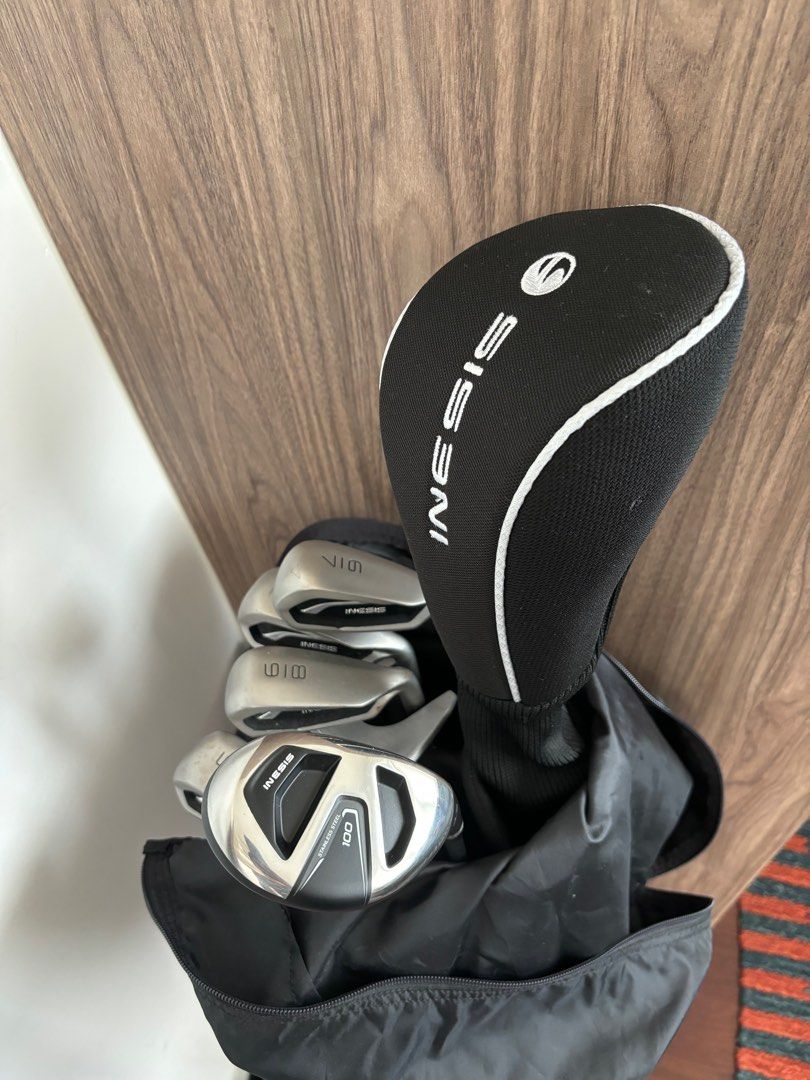 Inesis golf club set and bag, Sports Equipment, Sports & Games, Golf on ...