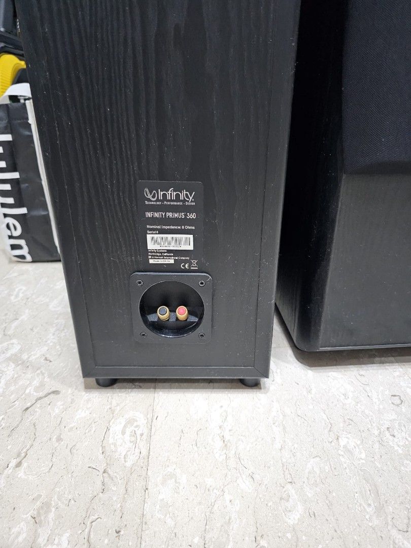 INFINITY PRIMUS 360 SPEAKERS, Audio, Soundbars, Speakers & Amplifiers ...