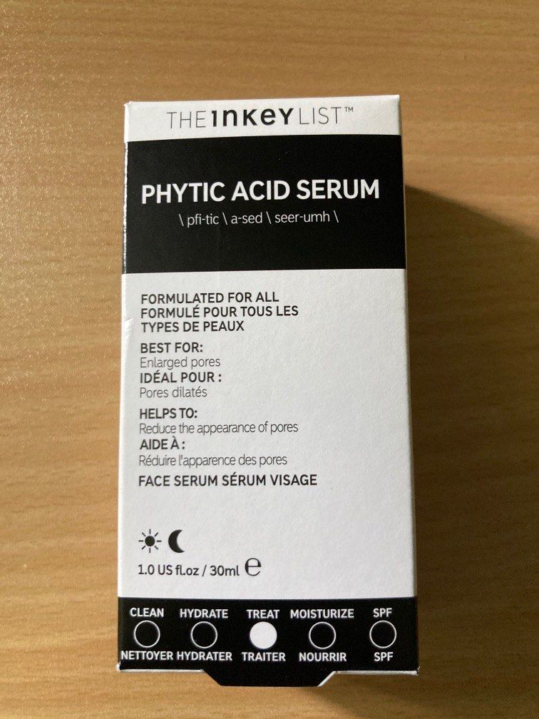 Inkey List Phytic Acid Serum 30ml [RARE], Beauty & Personal Care, Face, Face Care on Carousell