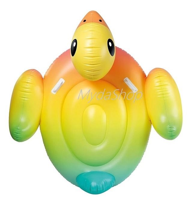 INTEX RAINBOW BABY DUCK Swim Pool Ride-On Float. Pelampung Anak Itek ...