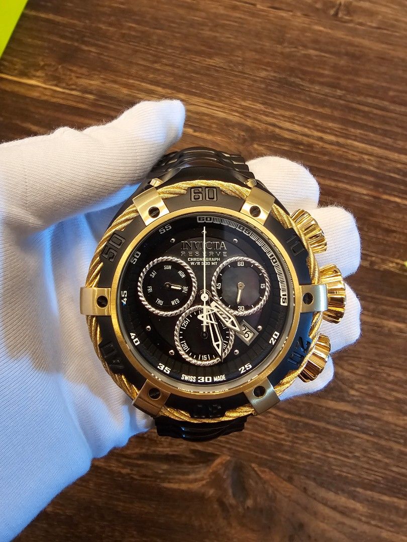 【INVICTA】9成新 英威塔 SWISS MADE 瑞製 雷電系列 JT傑森泰勒限量999聯名款 瑞士Z60機芯 石英錶 - Ouye ...