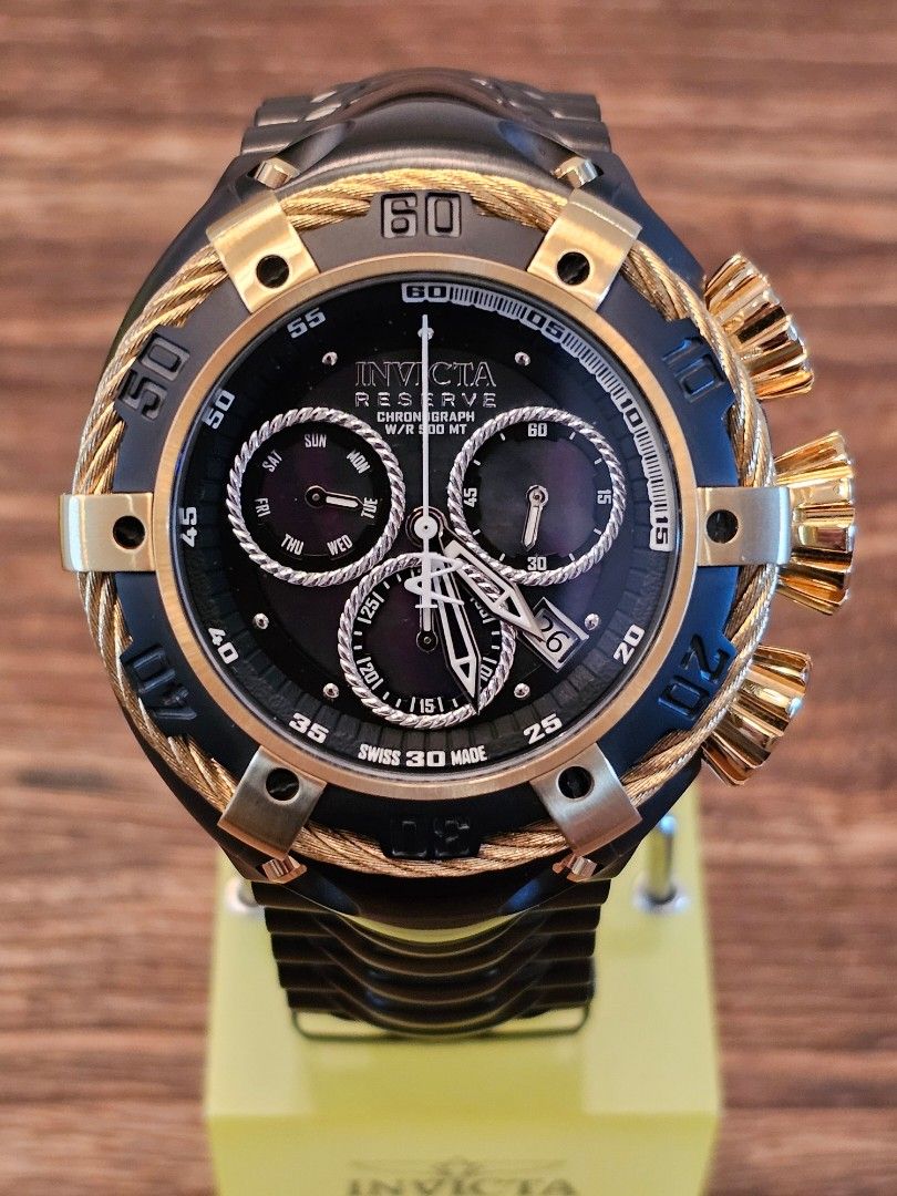 【INVICTA】9成新 英威塔 SWISS MADE 瑞製 雷電系列 JT傑森泰勒限量999聯名款 瑞士Z60機芯 石英錶 - Ouye ...