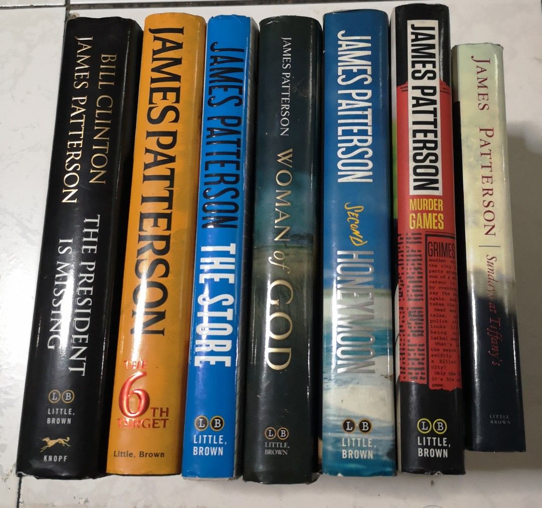 James Patterson collection, Hobbies & Toys, Books & Magazines, Fiction ...