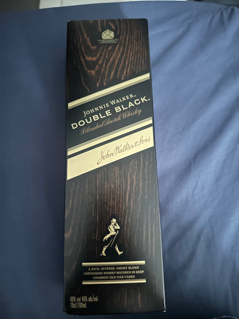 Johnnie Walker Double Black Label, Food & Drinks, Alcoholic Beverages ...