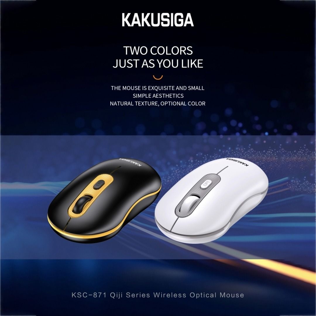 Kakusiga Wireless Optical Mouse 2.4G wireless transmission technology ...